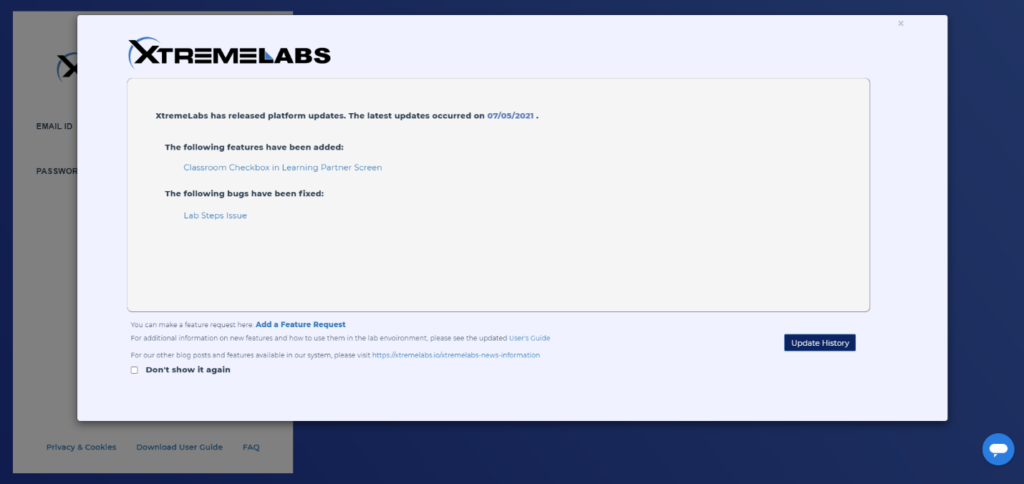 Brand New Changes Implemented in the XtremeLabs Account Portal | XtremeLabs
