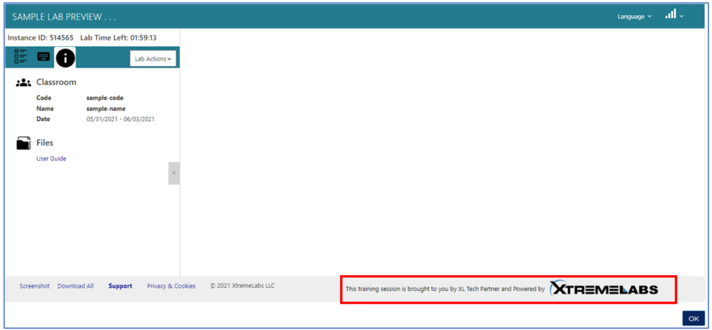 XtremeLabs Provides Learning Partners with Branding Features | XtremeLabs